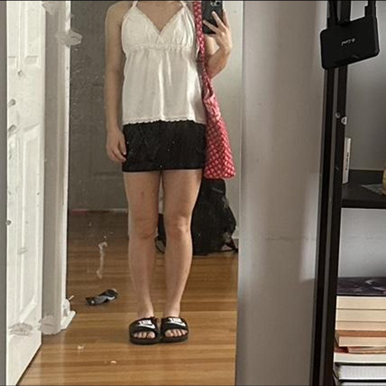 Brandy Melville Edith Tank Lace - no flaws -... - Depop