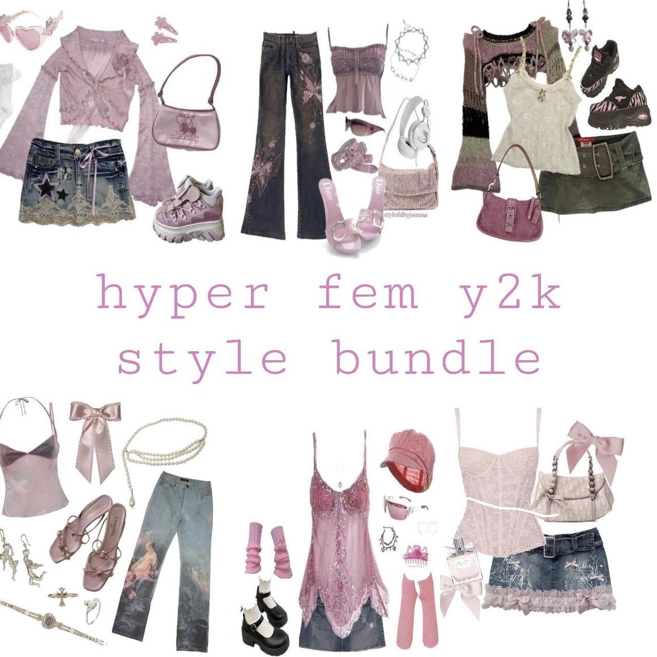 hyper feminine y2k style bundle! please don’t buy... - Depop