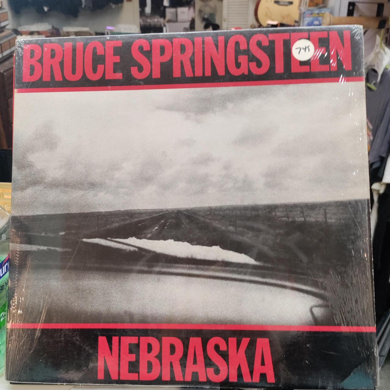 Bruce Springsteen Nebraska 1982 LP $28 Cover... - Depop