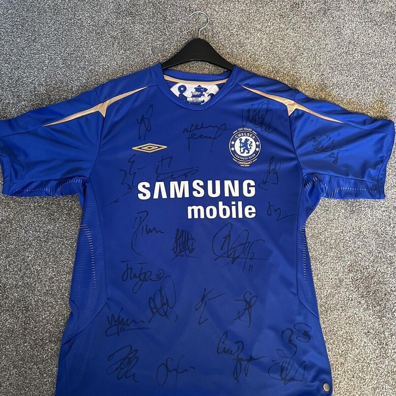 Signed Chelsea 1905-2005 Centenary Home Football... - Depop