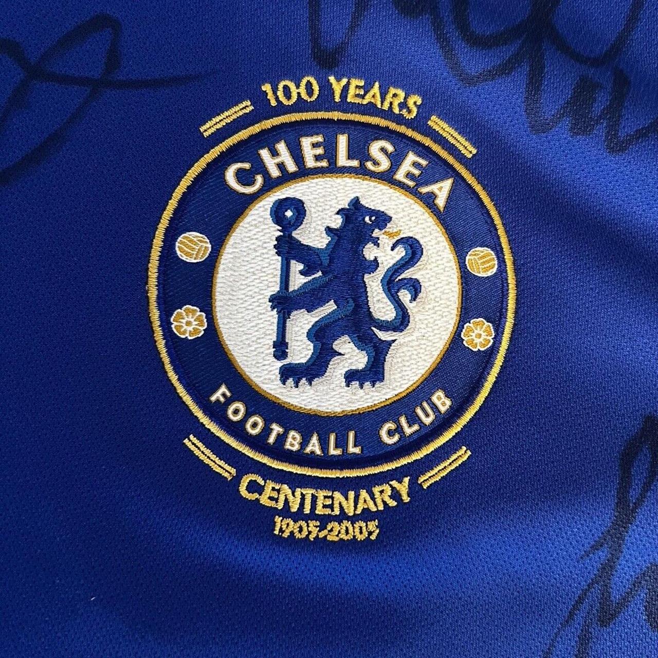 Signed Chelsea 1905-2005 Centenary Home Football... - Depop