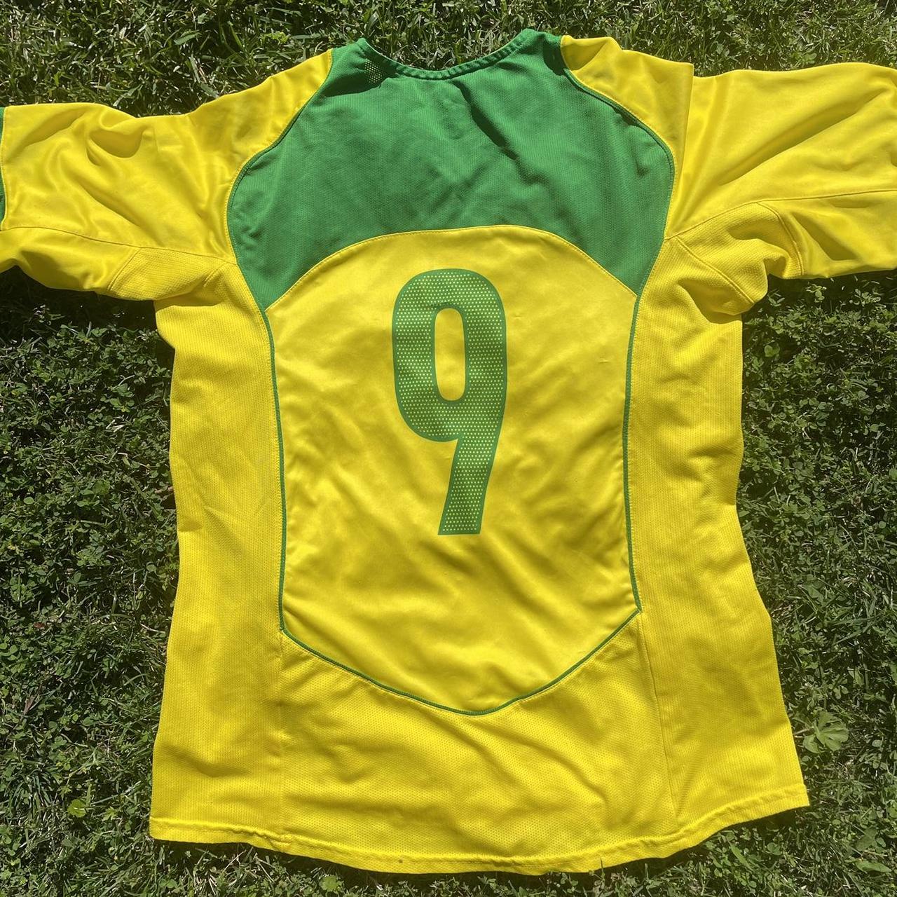Brazil Training Jersey R9 2000s Training Top 2000s... - Depop