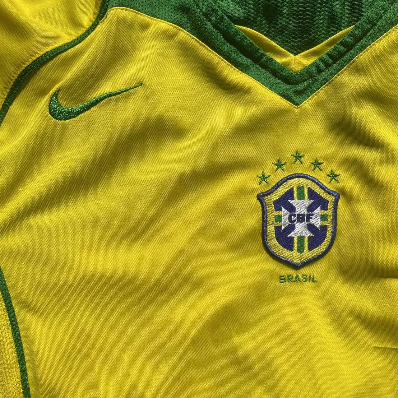 Brazil Training Jersey R9 2000s Training Top 2000s... - Depop