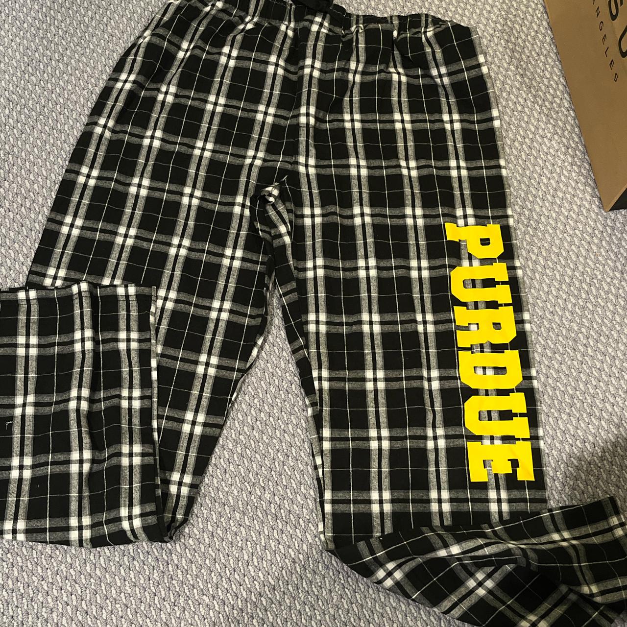 Purdue flannel pajamas - Depop