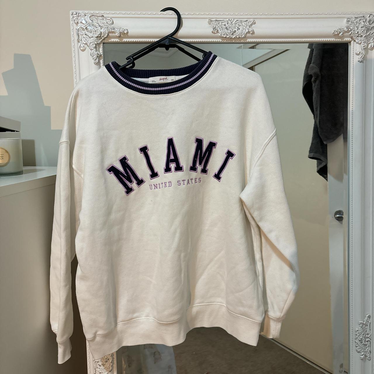 Supre white jumper - Size S/M. Super comfortable!... - Depop