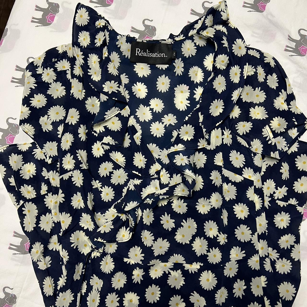 Realisation Par XS mini wrap dress Excellent... - Depop