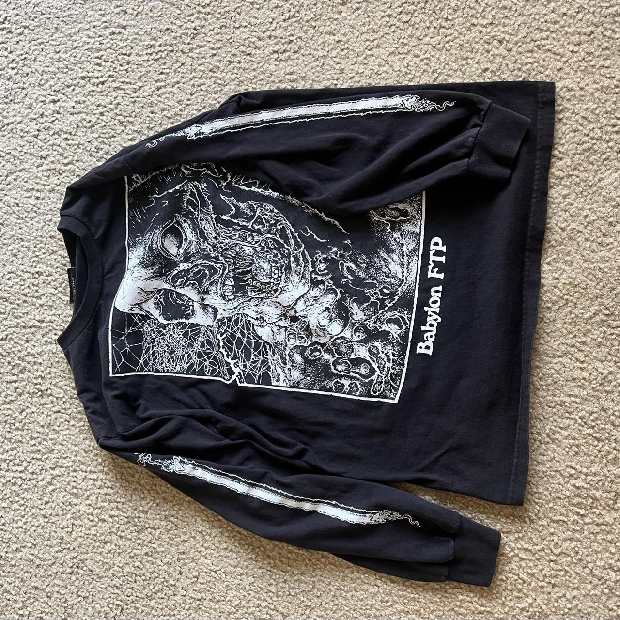 FTP x babylon “Depths of Hell” long sleeve Size M - Depop