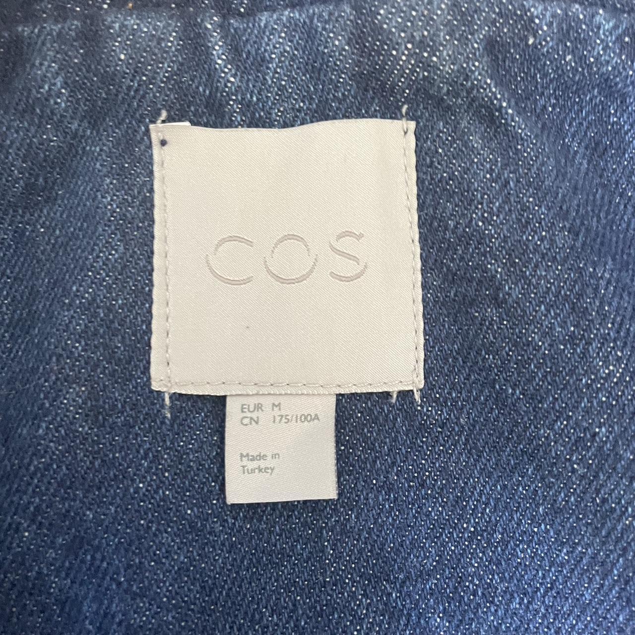 Cos denim jacket Size - Medium - Depop