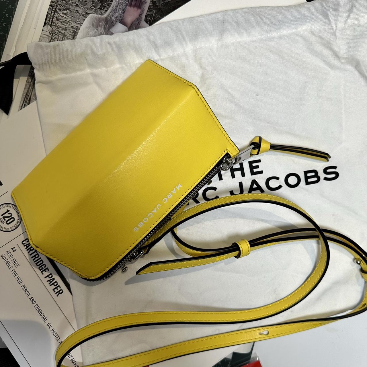 Yellow Marc Jacobs The Wedge Phone crossbody... - Depop