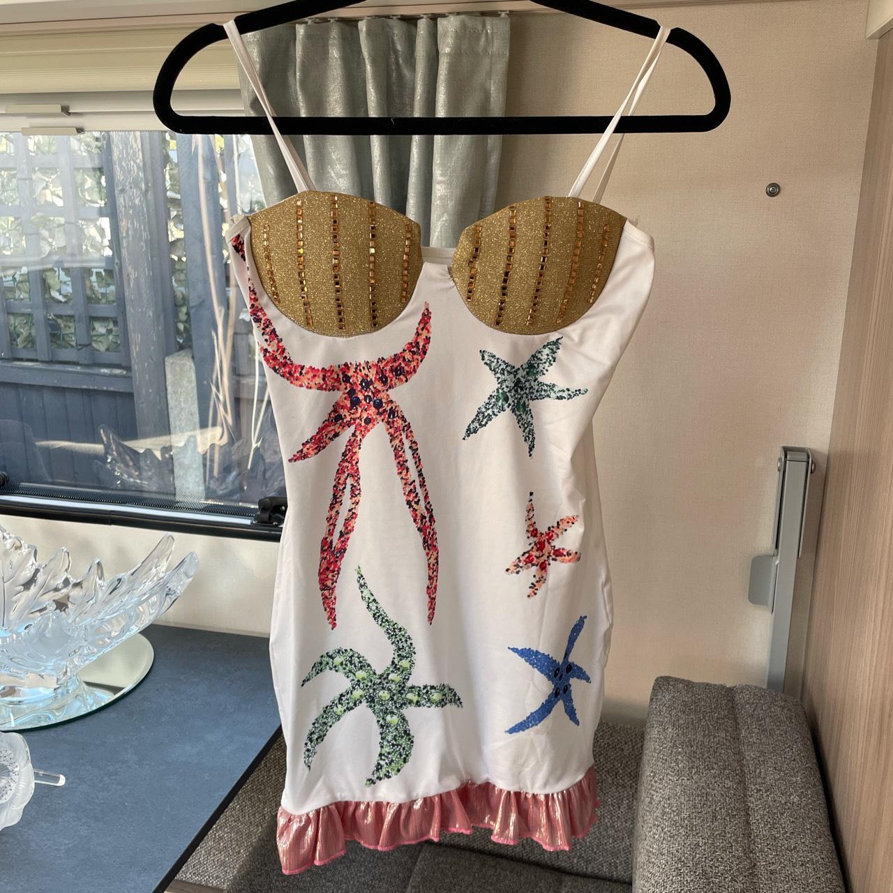 Seashell dress Worn once Size 6 No marks - Depop