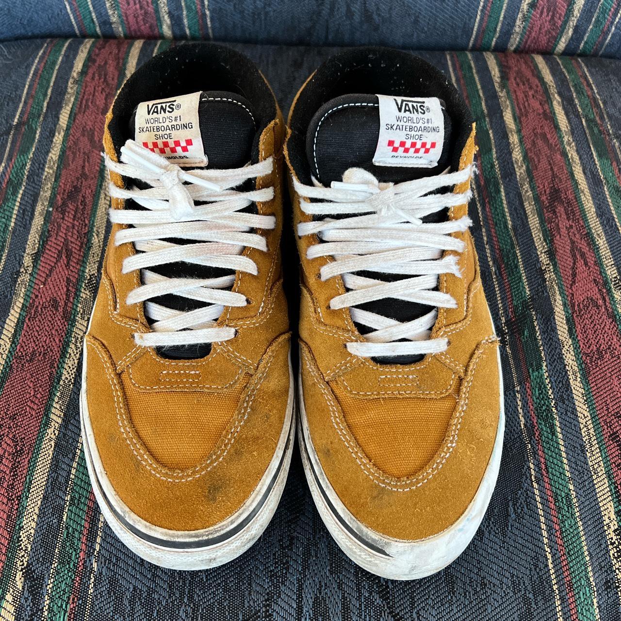 Andrew Reynolds Pro model Vans Half-Cab Size... - Depop