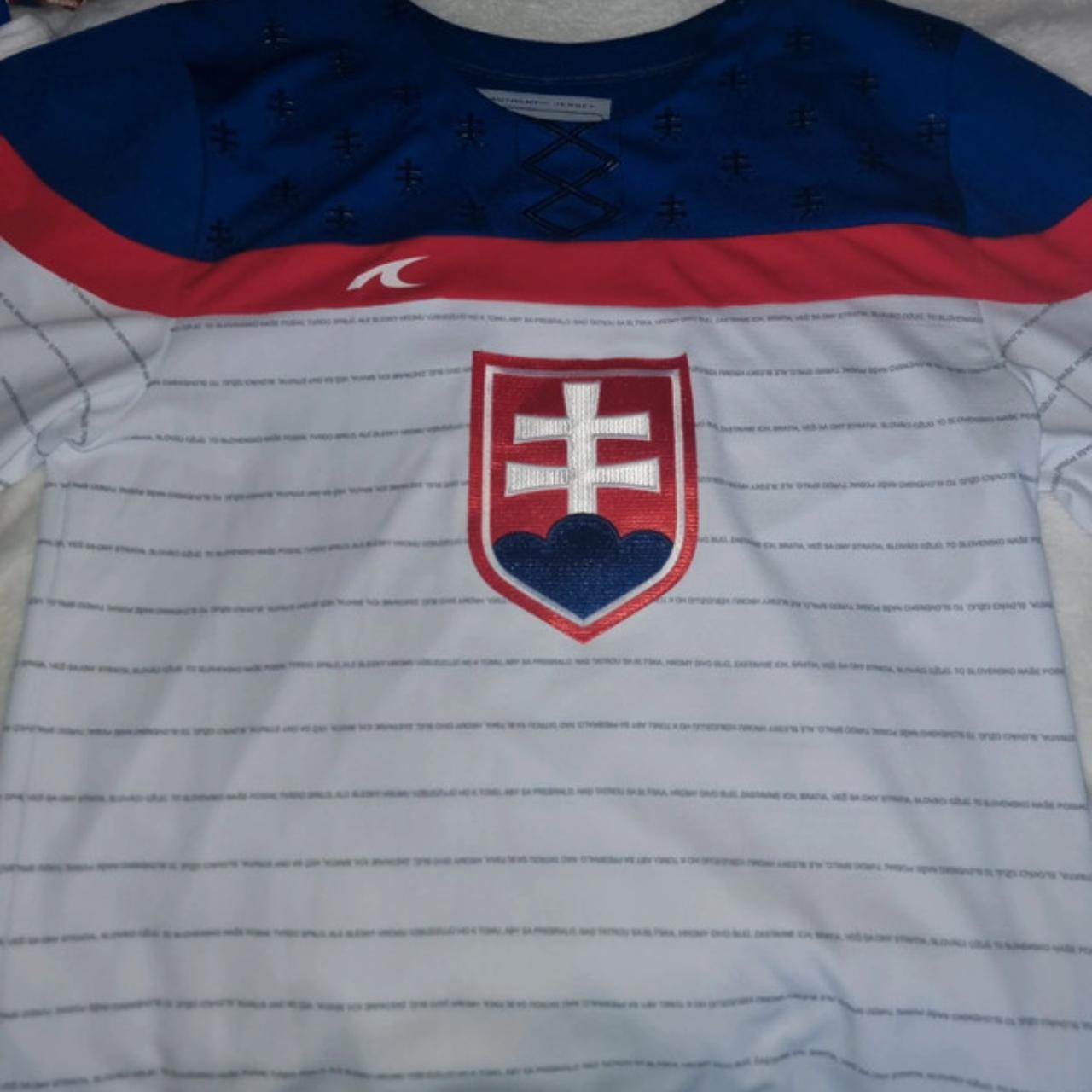 Slovakia Men's Authentic Ice Hockey Jersey Atak... - Depop