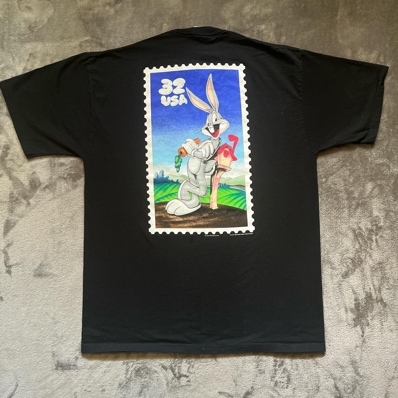 1997 fat tag Looney Tunes stampers tee, super cool... - Depop