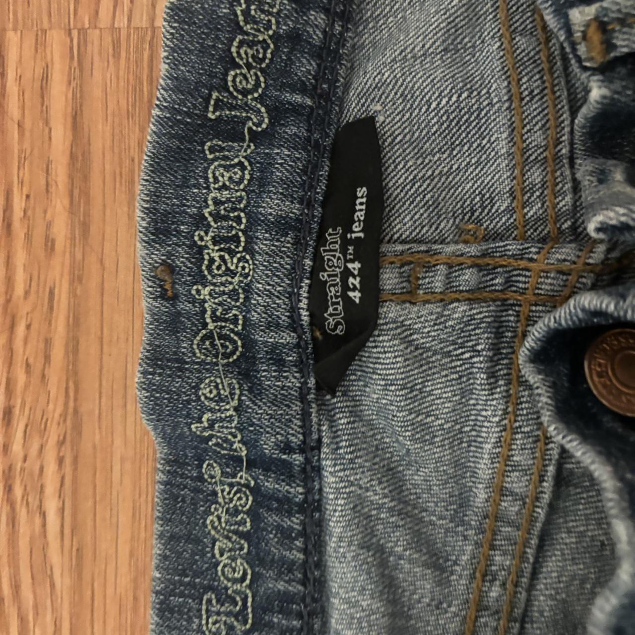 levi’s original straight 424 jeans. Size 3 medium,... - Depop