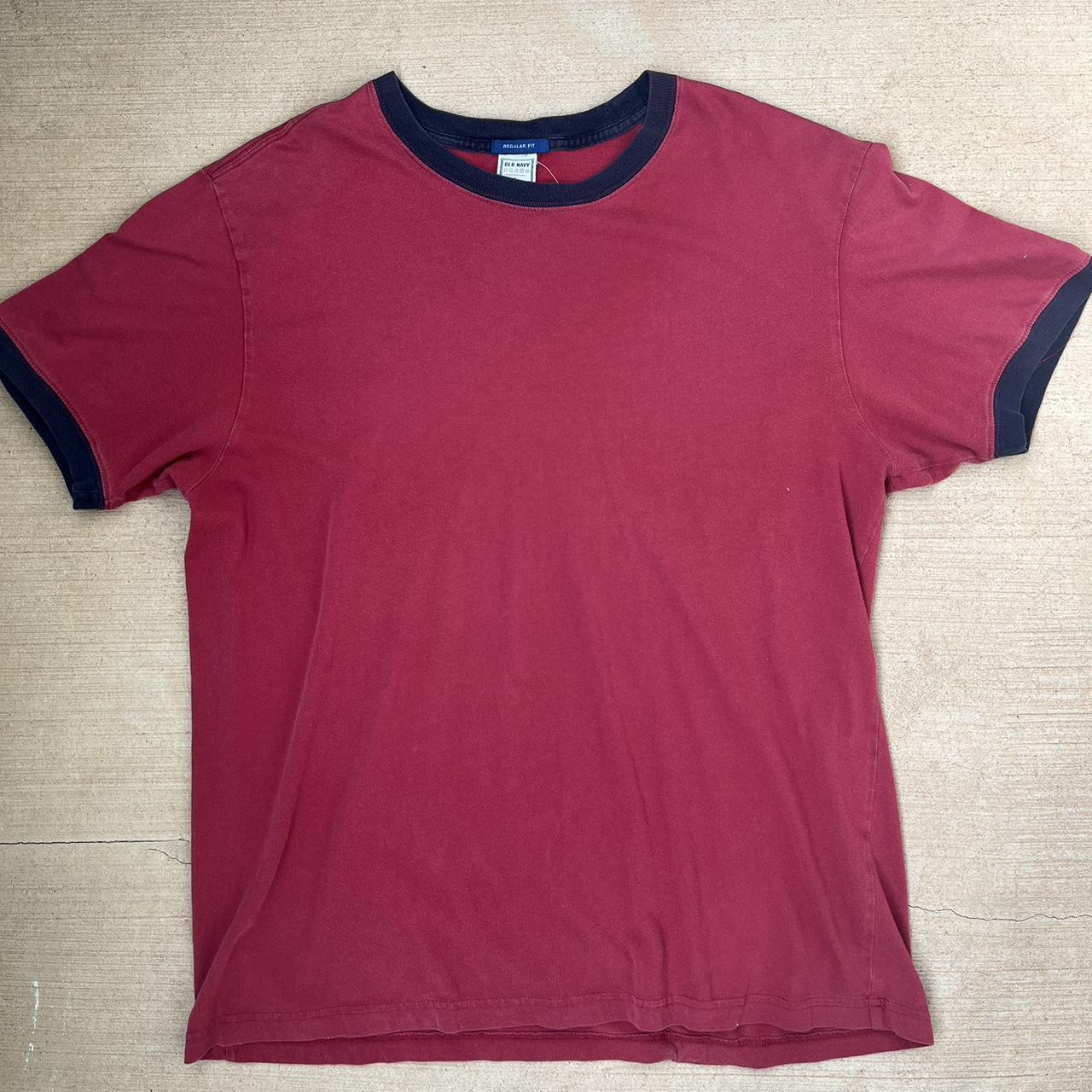 Vintage old navy ringer tshirt - Depop