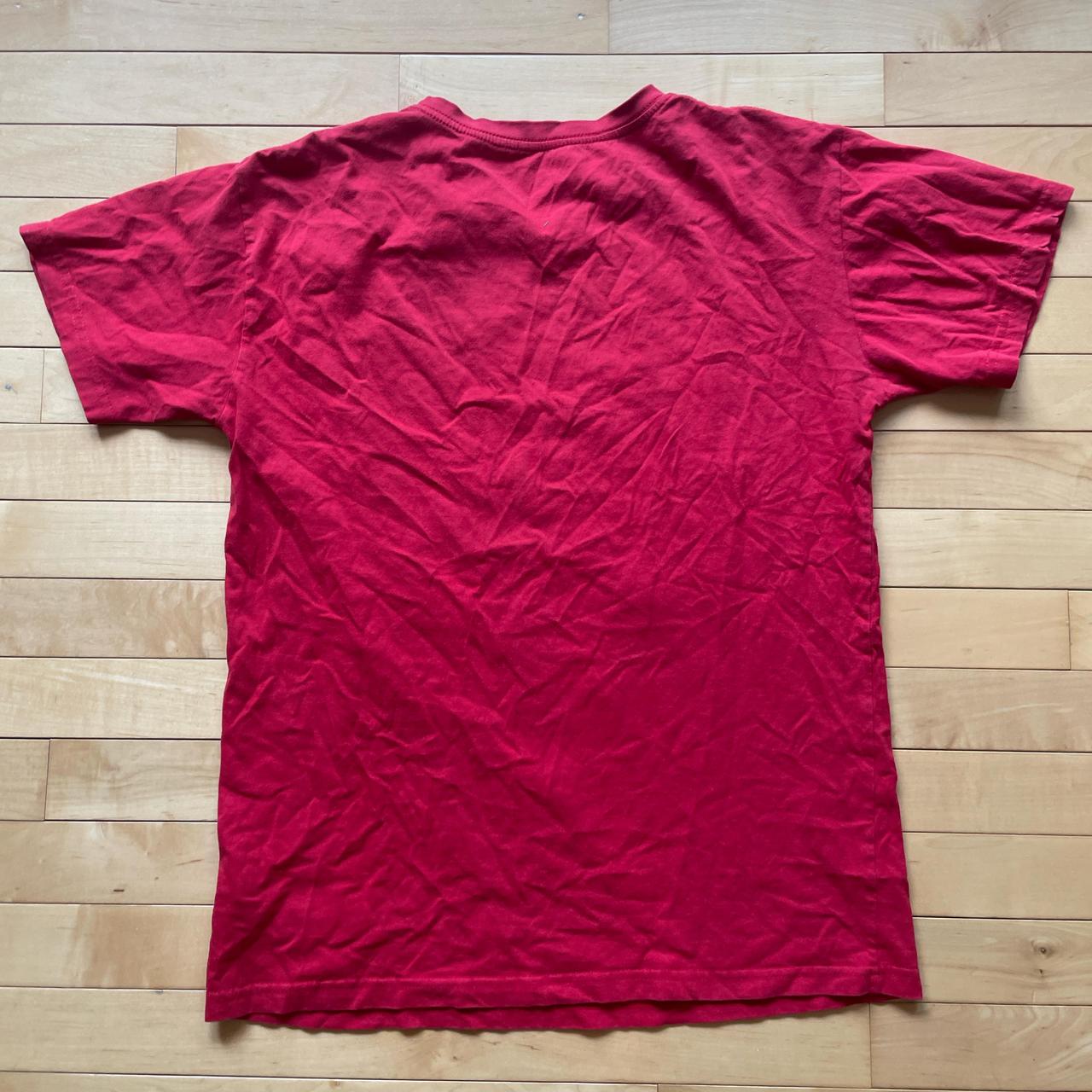 Rocawear red and white logo tee streetwear | Depop