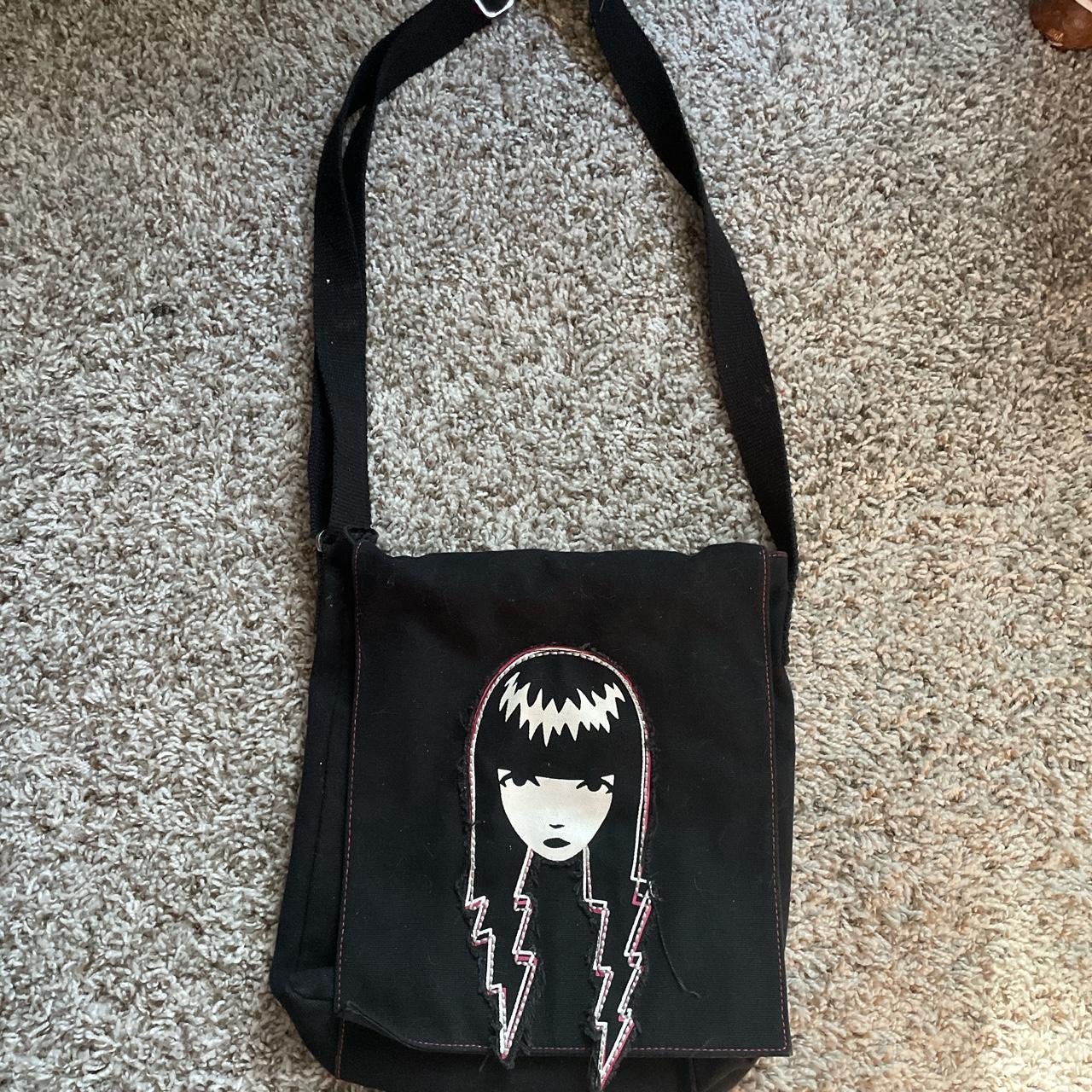 Emily the strange shoulder bag #mallgoth #goth... - Depop