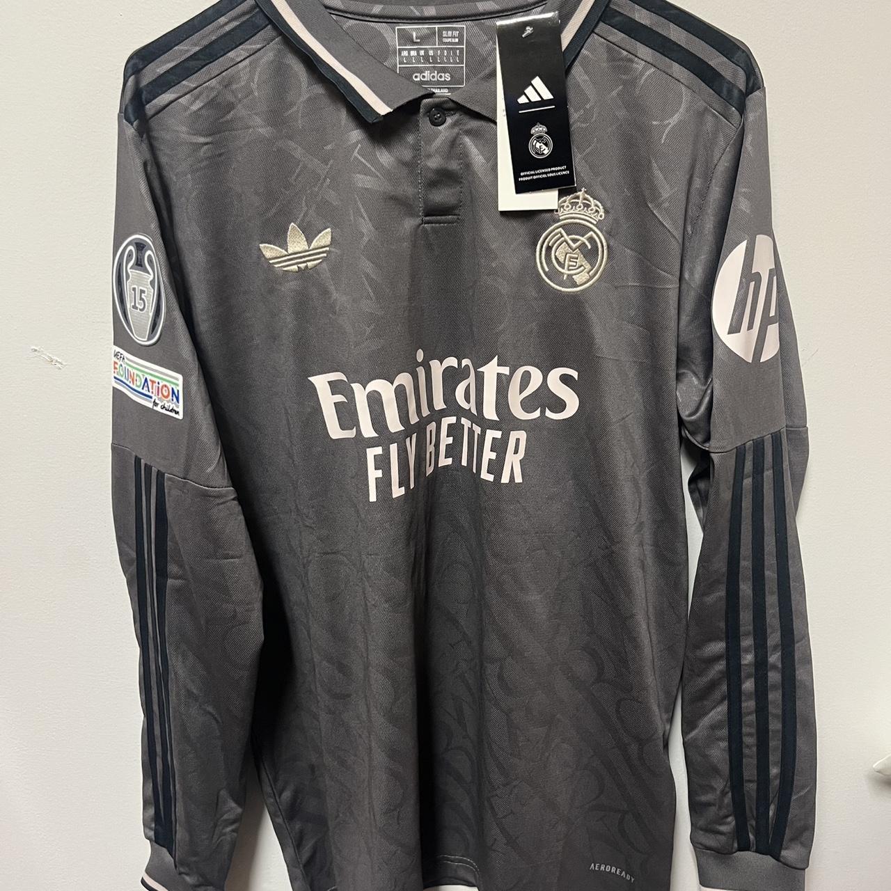 Real Madrid 24/25 alternate 3rd kit longsleeve -... | Depop