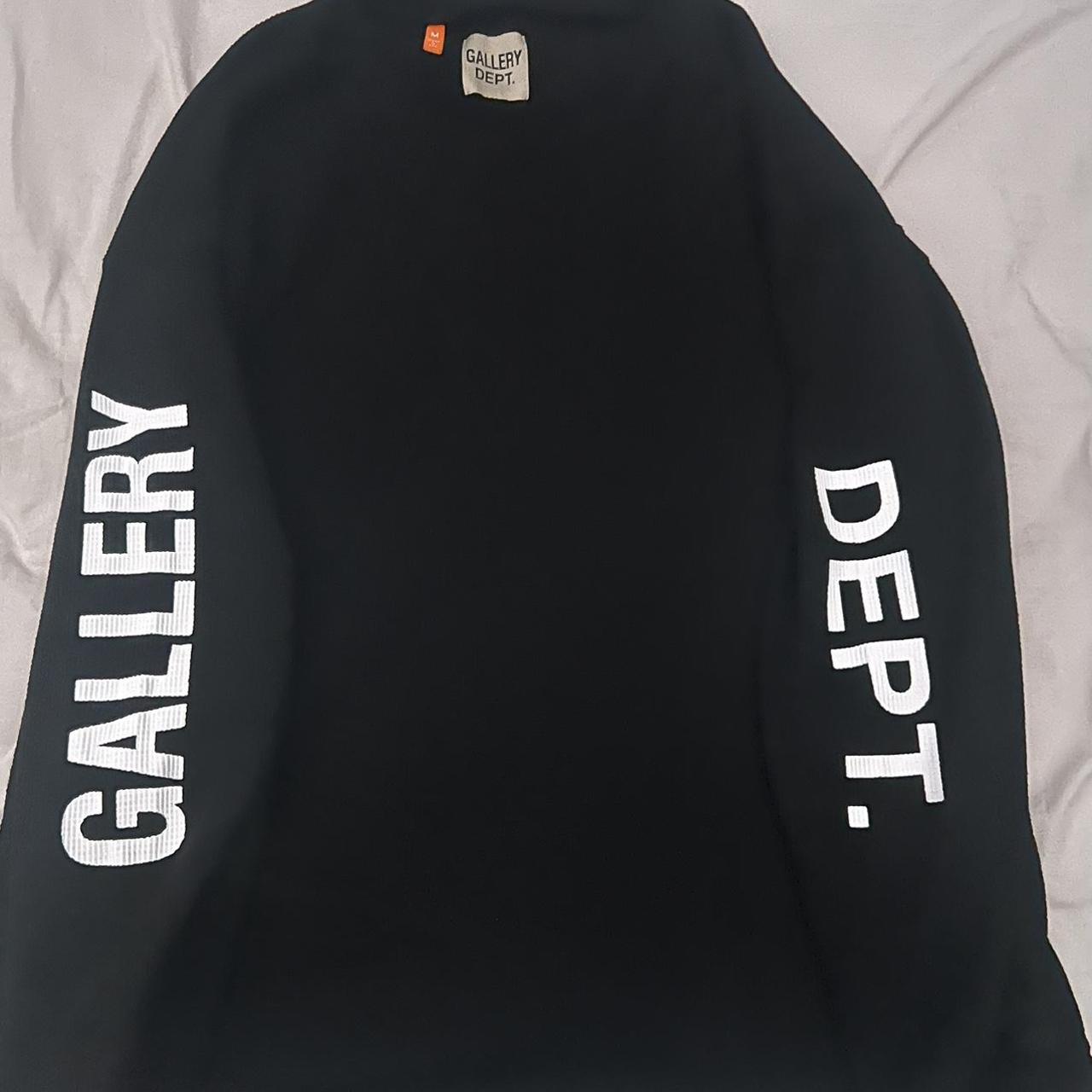 Gallery Dept. Men's Black and White T-shirt | Depop