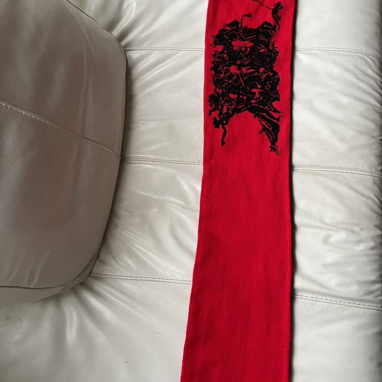 yung lean stranger scarf rare tour merch drain... - Depop