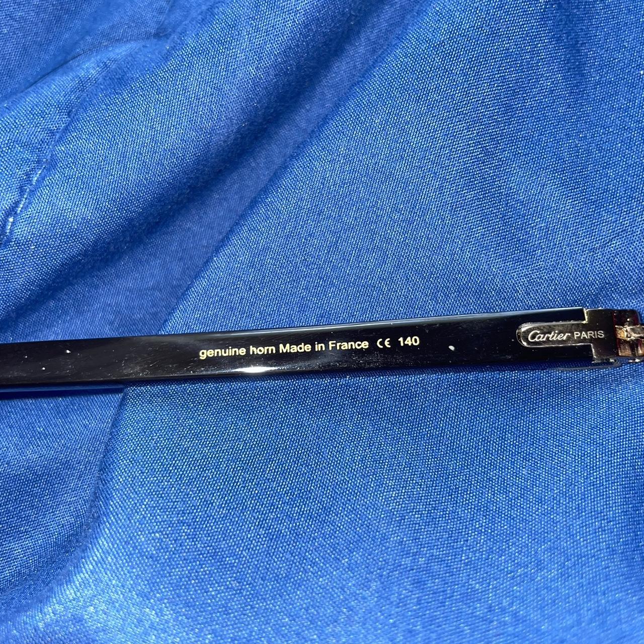 Red Cartier gradient glasses 100% authentic , only... - Depop