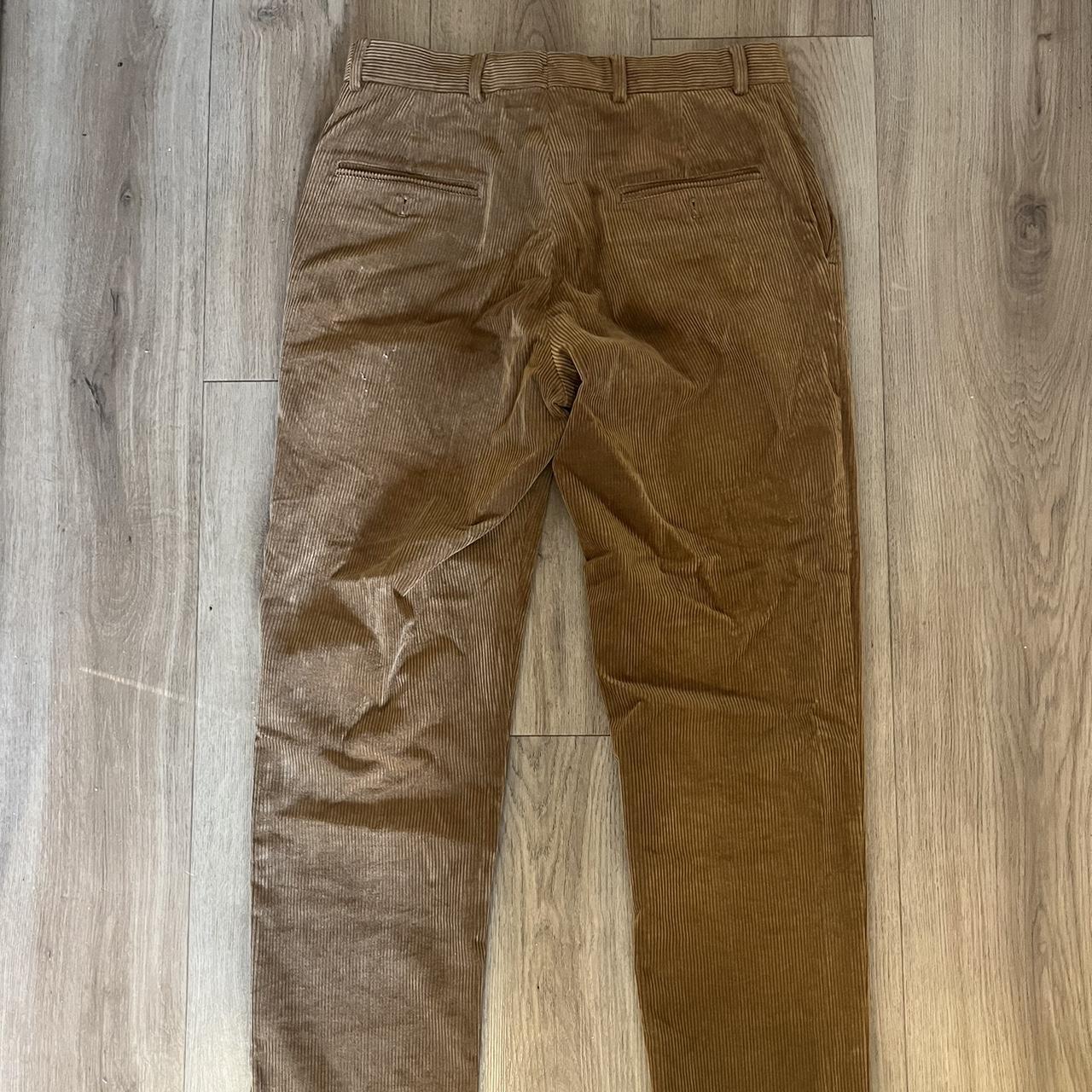 Vintage Slim Ralph Lauren Corduroy pants Hardly... - Depop