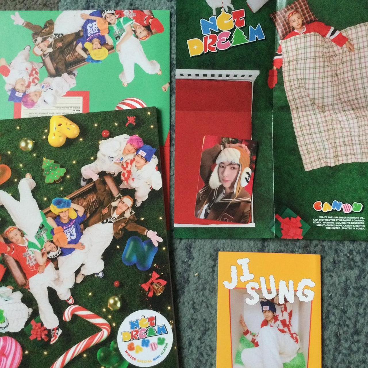 Nct dream candy album renjun photocard mark poster +... - Depop
