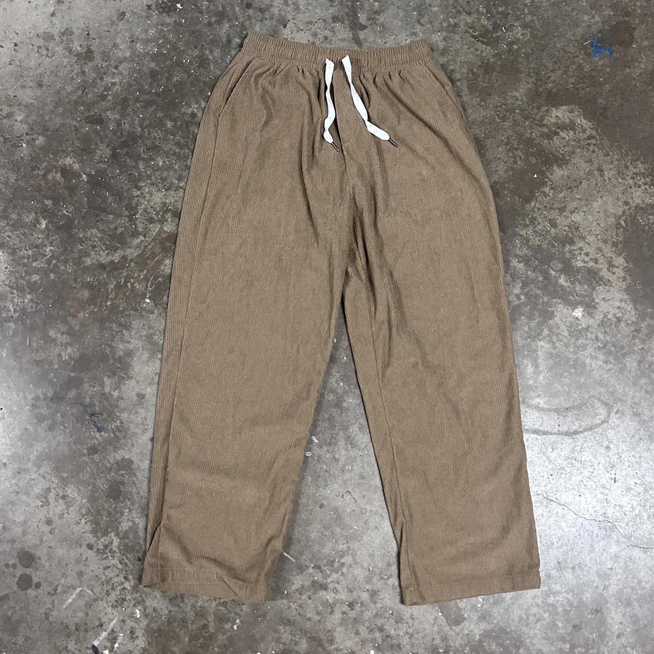 XL corduroy Sweatpants For reference I’m 6’0 ft... - Depop