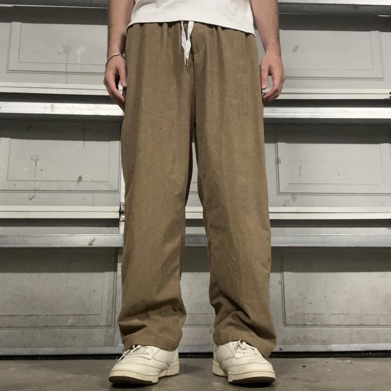 XL corduroy Sweatpants For reference I’m 6’0 ft... - Depop
