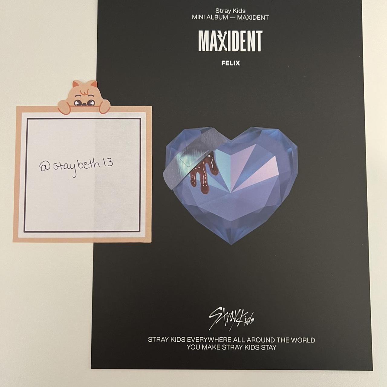 Felix Maxident mini poster WTS/WTT for Han... - Depop