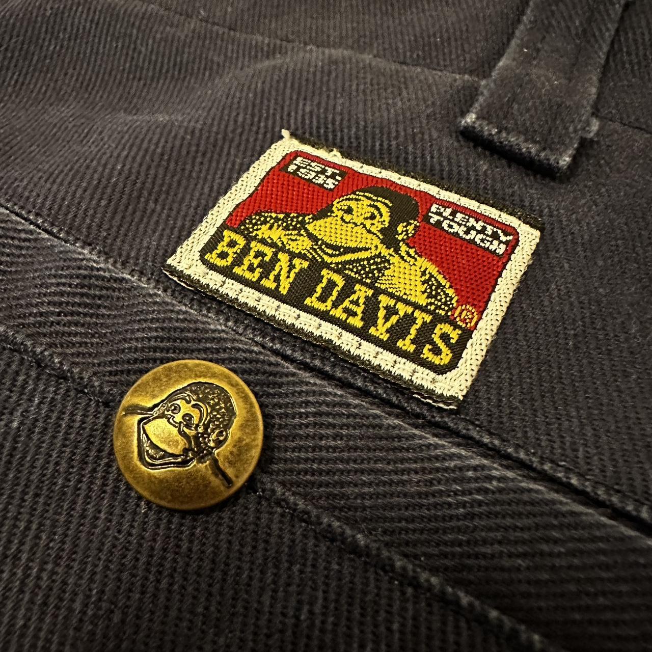 Vintage Navy Blue Ben Davis Pants size 36 x... - Depop