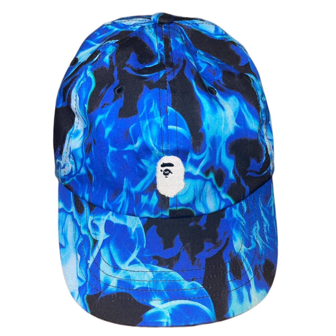 blue flame BAPE cap #bape #hat - Depop
