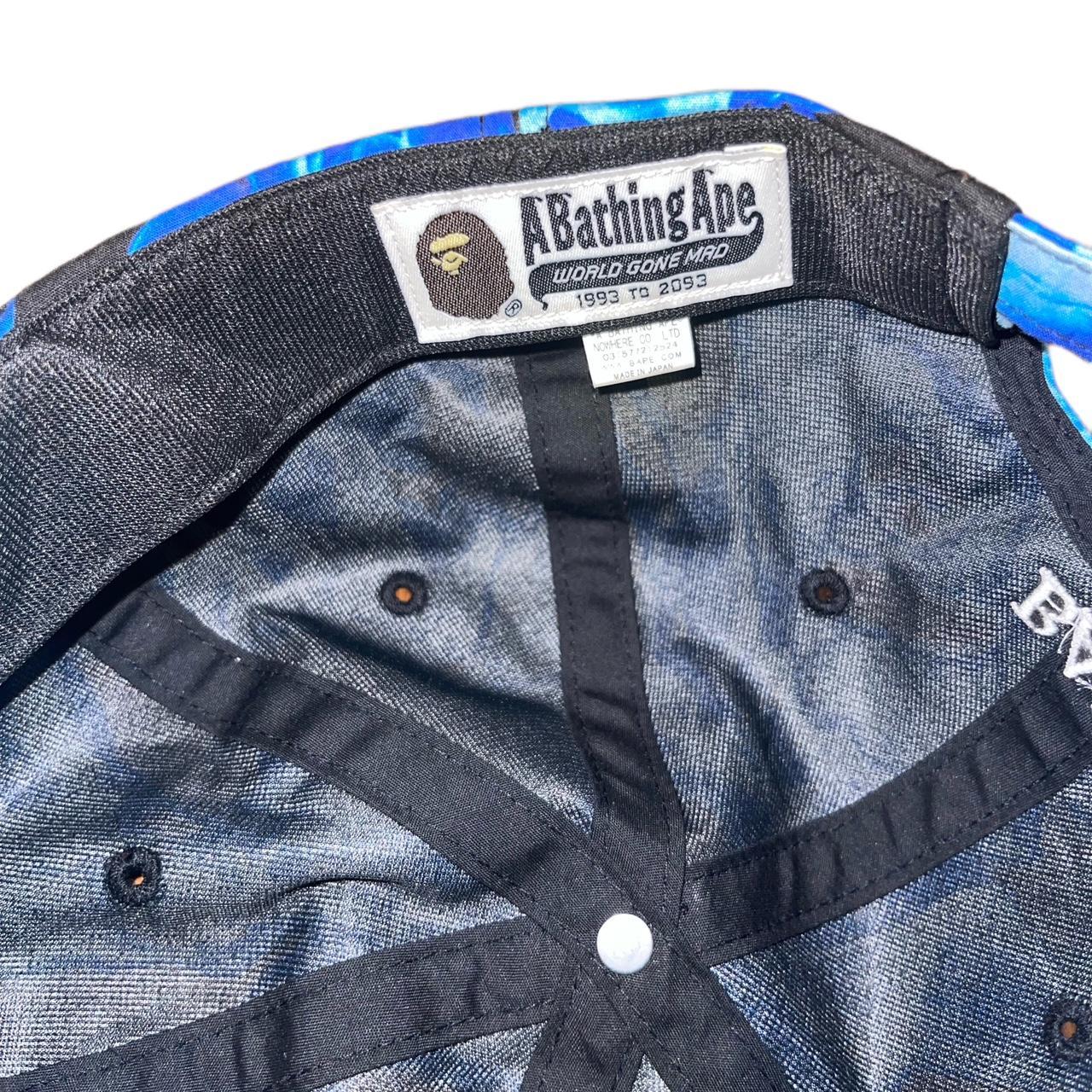 blue flame BAPE cap #bape #hat - Depop