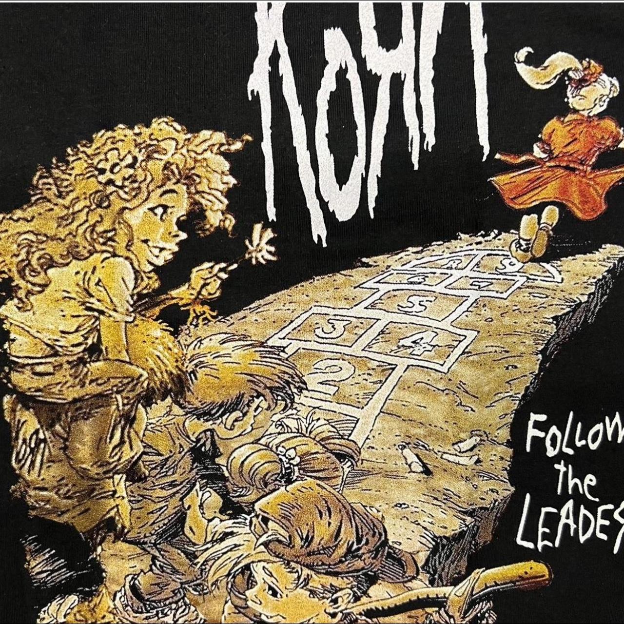 Korn graphic T shirt #korn #90s #classic # vintage... - Depop