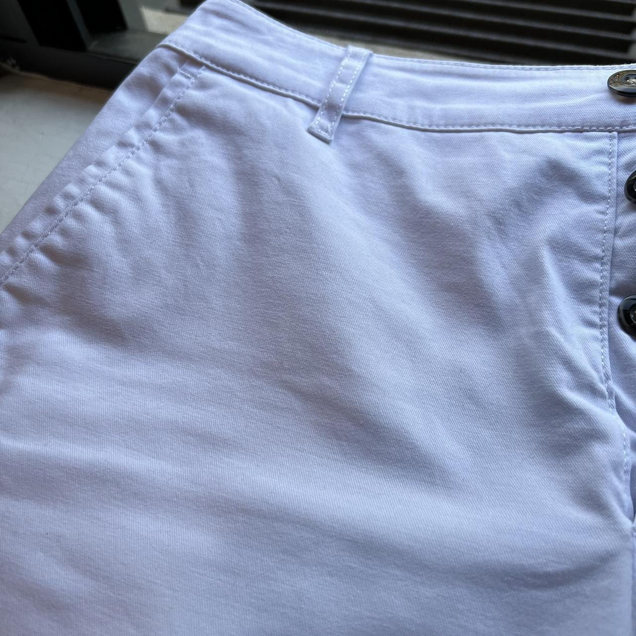 Asos white straight leg shorts Men’s 32” Excellent... - Depop