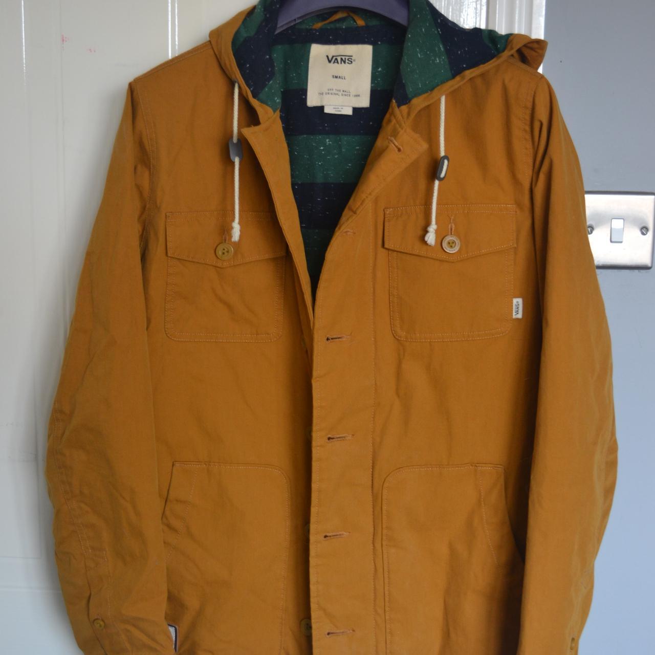 Vans Coat - Mustard Barely Worn No longer... | Depop