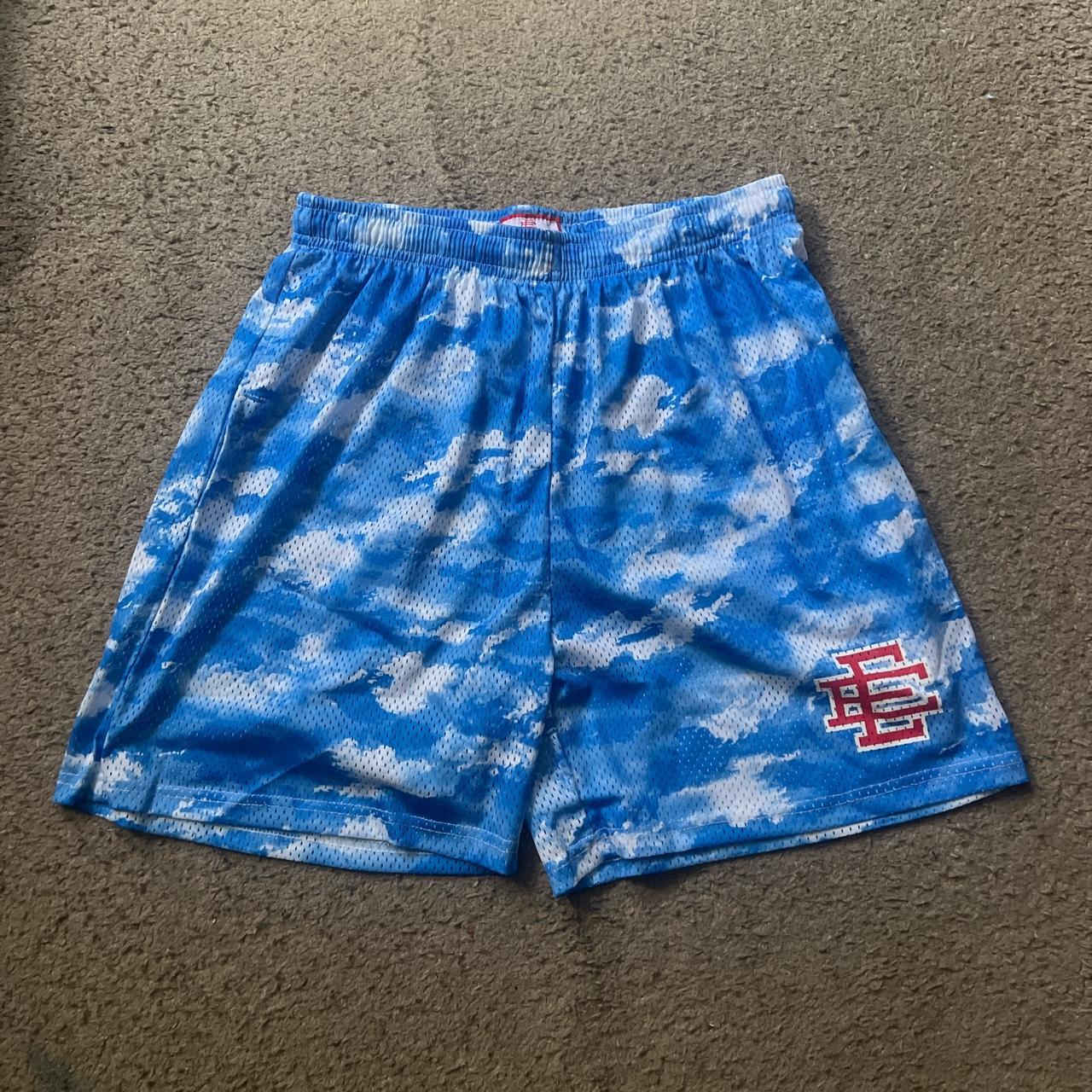 Eric Emanuel EE Basic Short Sky Blue. Lightly worn... - Depop