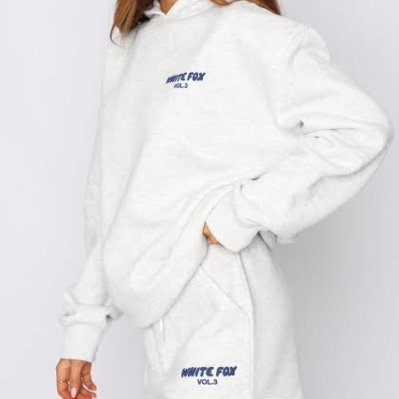 Grey white fox jumper never worn. Price can be... - Depop