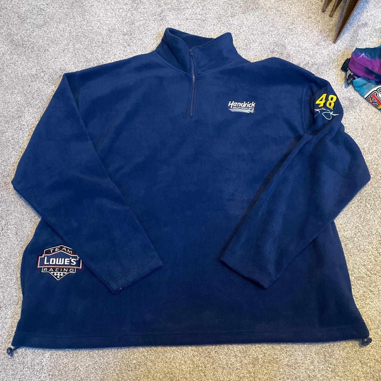 Winners circle Jimmie Johnson pullover Size:2xl NASCAR - Depop