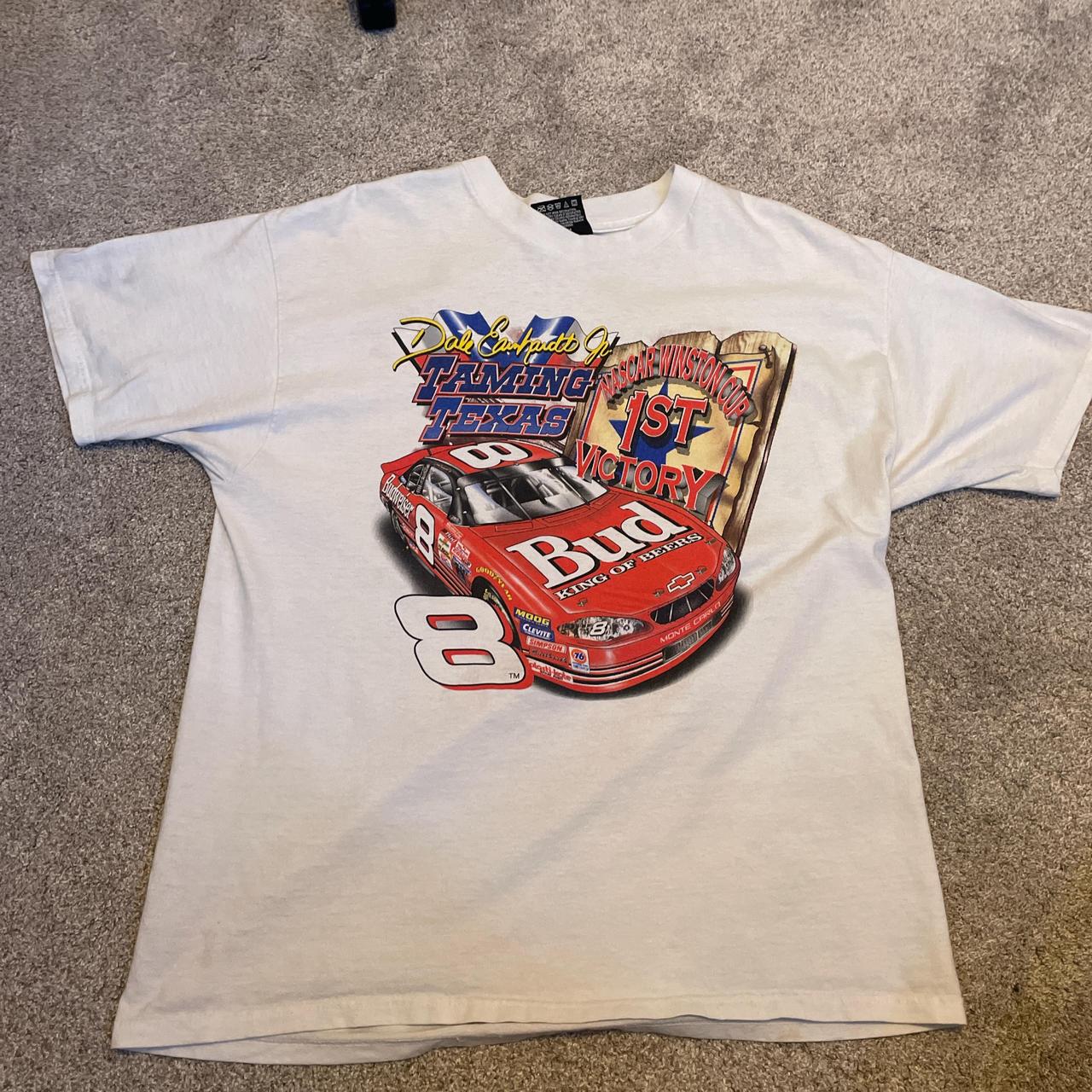 Vintage Dale Earnhardt jr tee size large - Depop