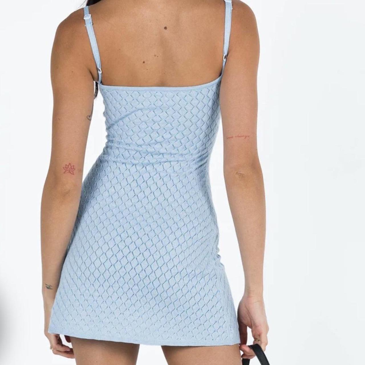 Light blue princess polly mini dress. So cute and... - Depop