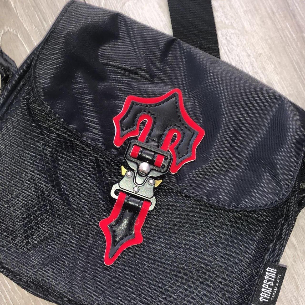 Trapstar red and black pouch brand new - Depop Trapstar red and black pouch brand new - Depop