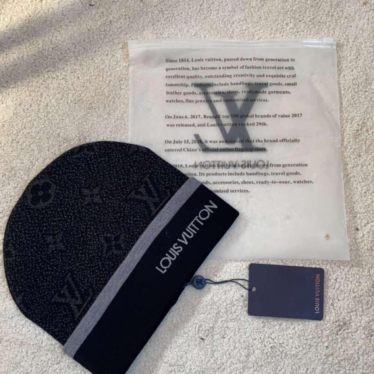 LV Monogram Eclipse Hat Black ⚫️ - Depop