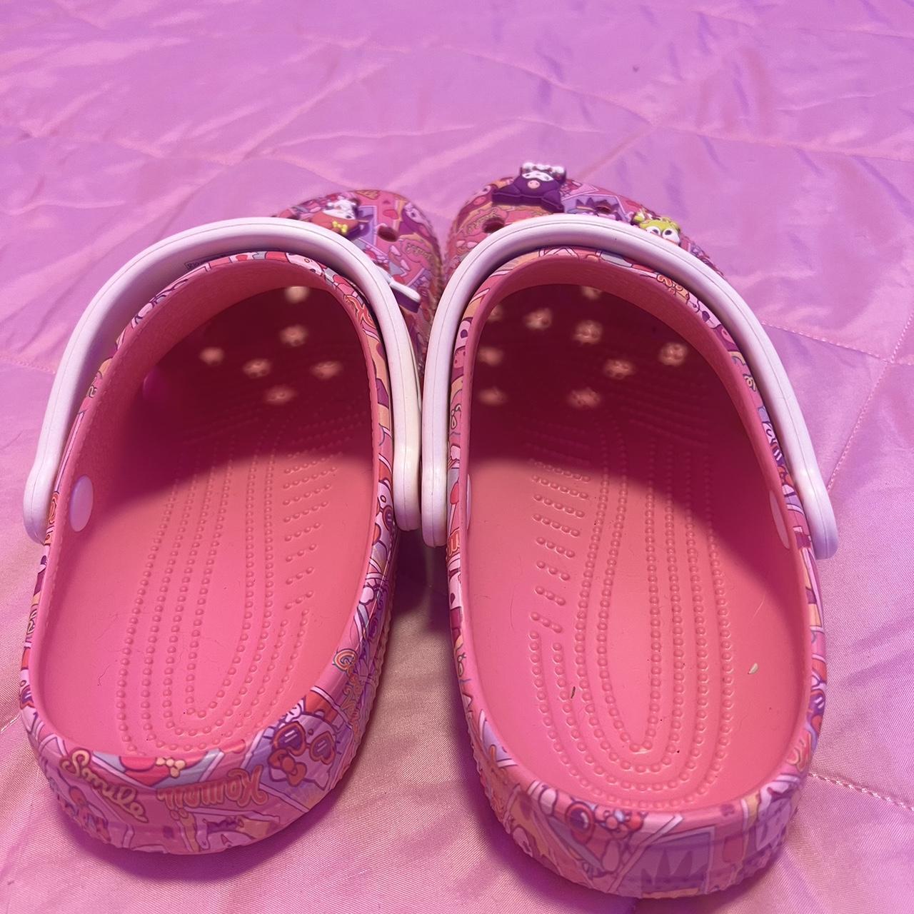 🤍Hello kitty limited edition crocs!🤍 -no scuffing or... - Depop