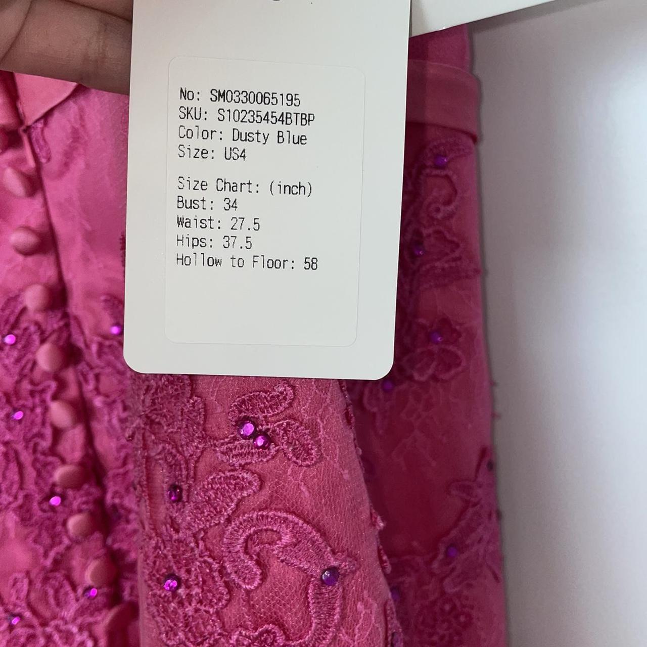 Stunning pink/fuschia mermaid prom dress from... | Depop