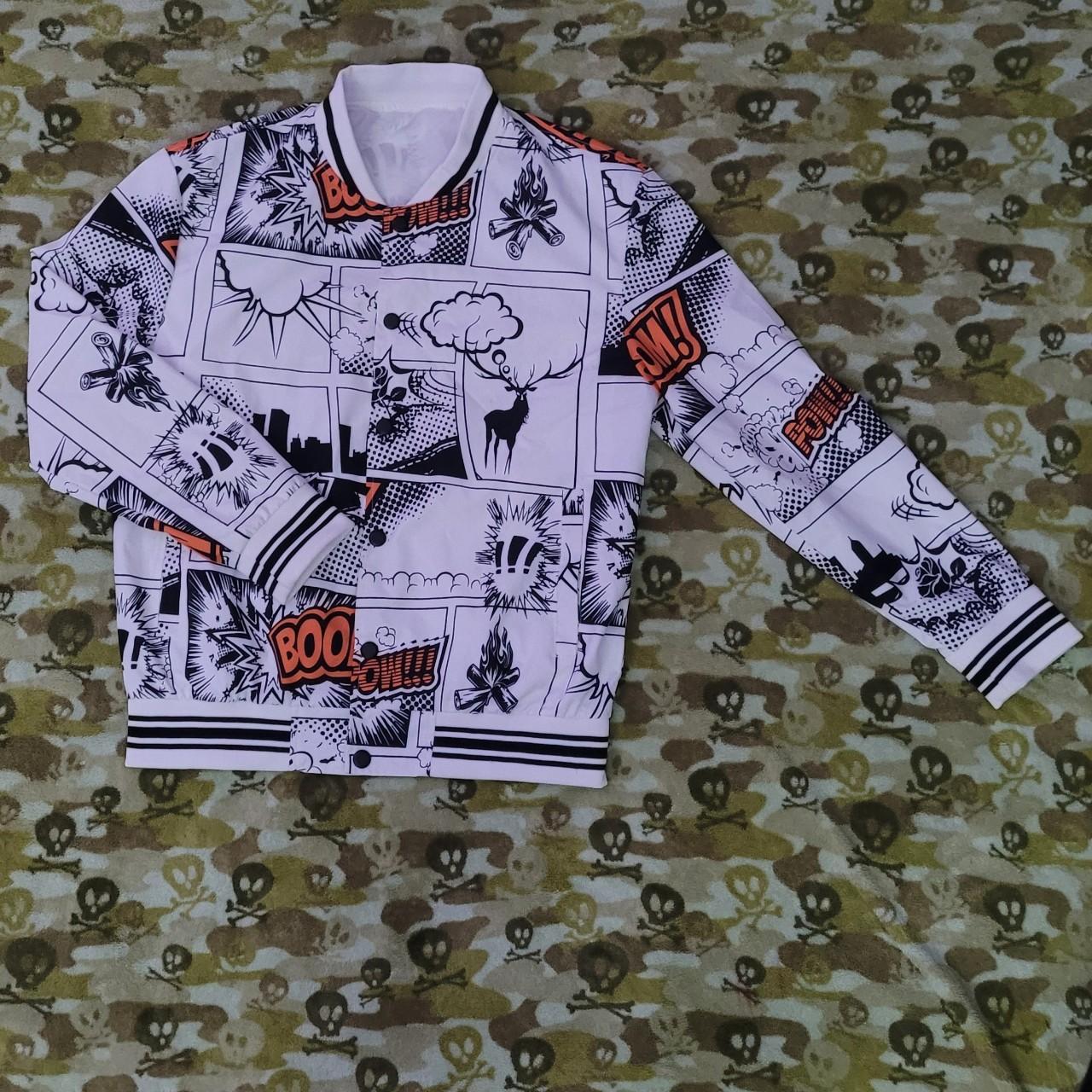 Small comic book jacket, worn once or twice | Depop