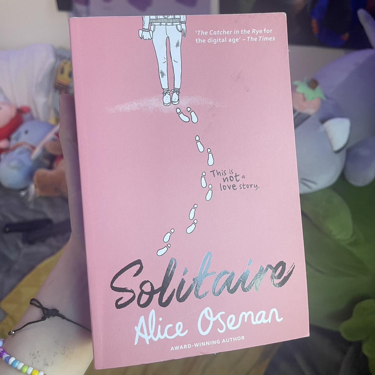 Solitaire by Alice Oseman book novel (I SHIP DAY... - Depop