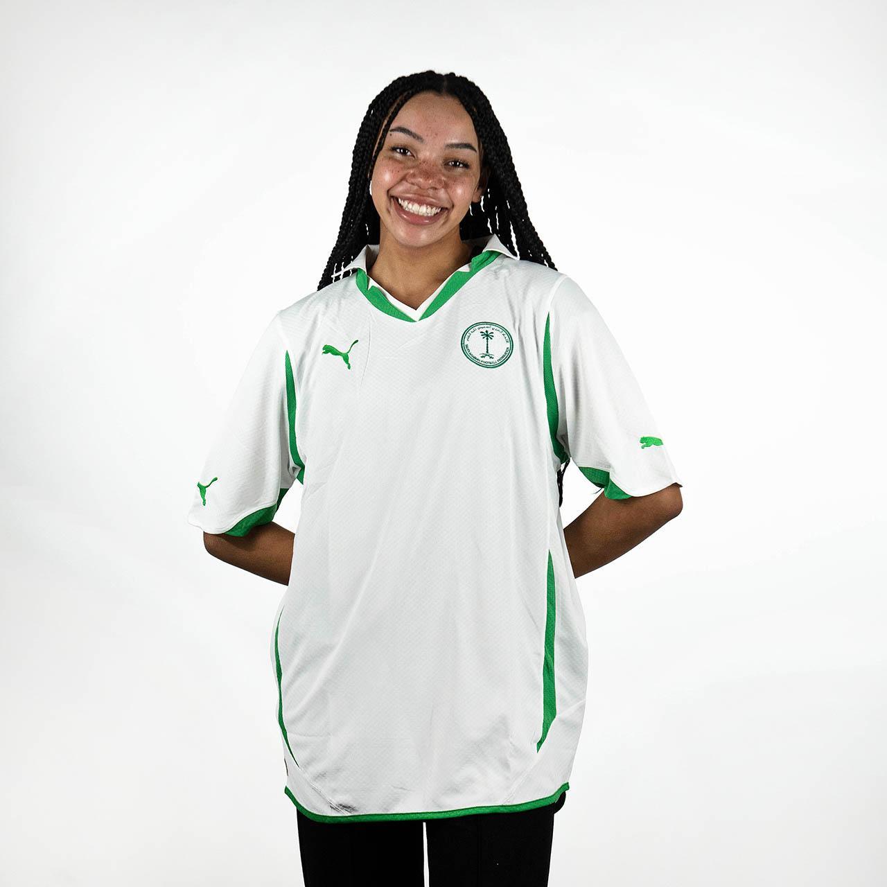 2010 Original Puma Saudi Arabia Home Shirt Size -... - Depop