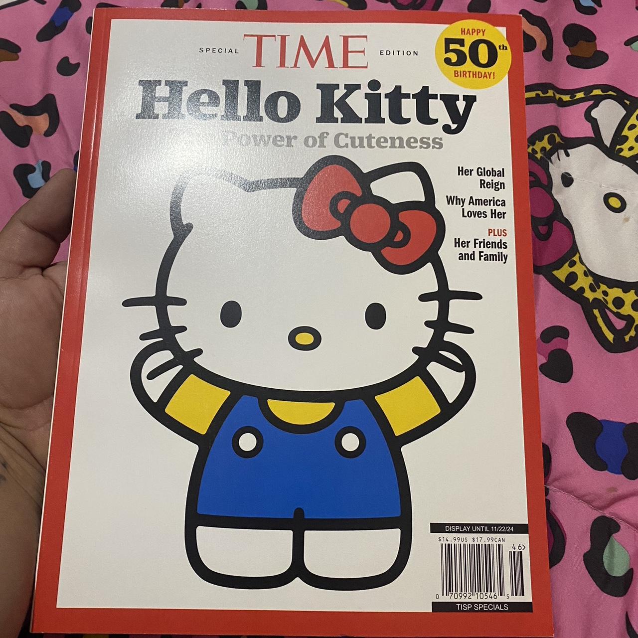 Time Magazine Hello Kitty 50th birthday celebration... - Depop