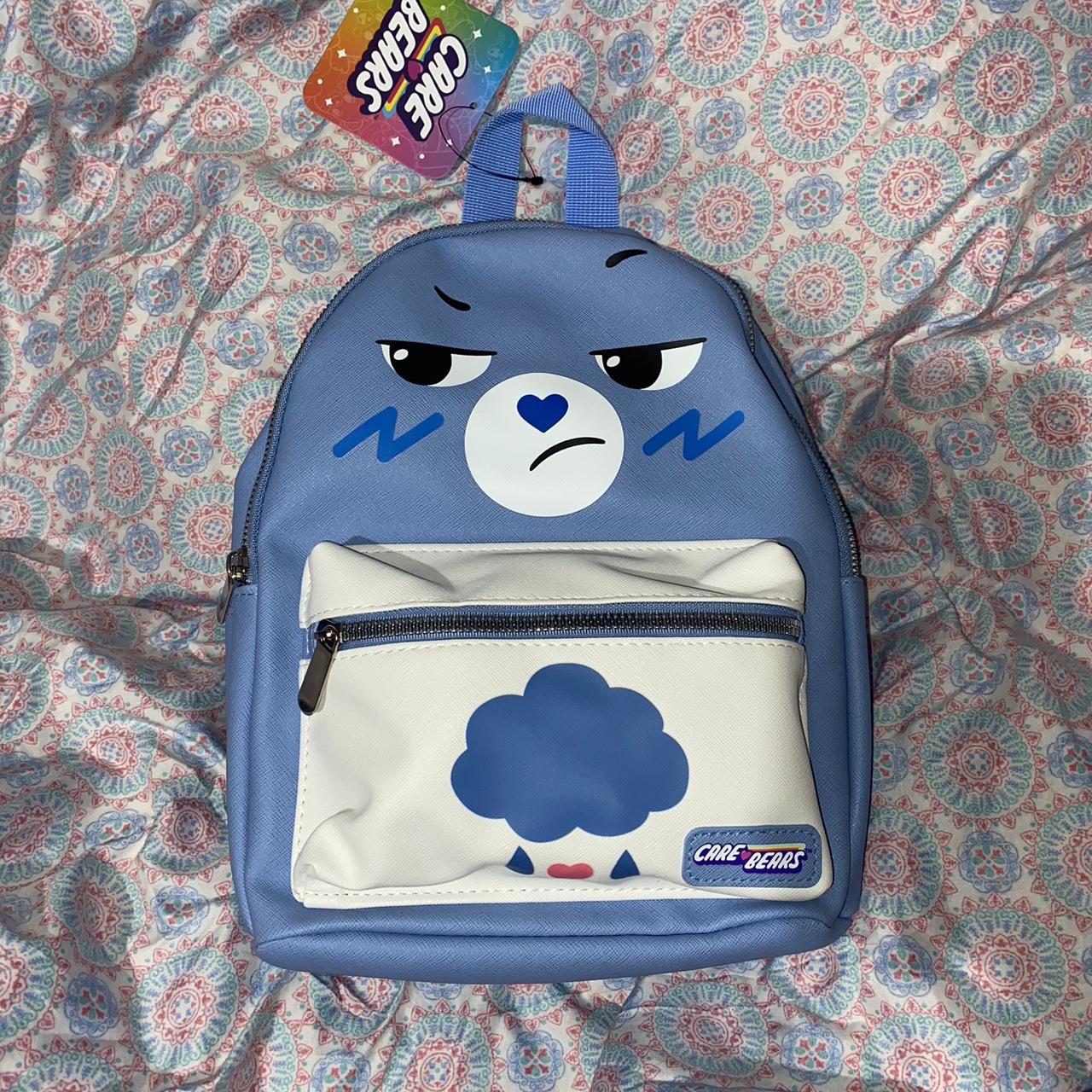Care Bears mini backpack Grumpy Bear brand New with... | Depop